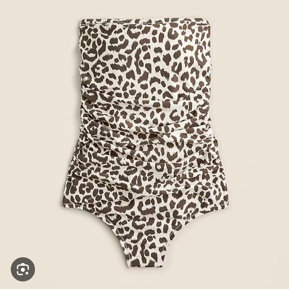 J. Crew | Swim | J Crew Animal Print Onepiece Swimsuit | Poshmark